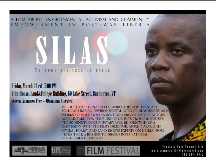 Screening of Silas - Friday March 23, 7pm Main Street Landing - Sustain ...