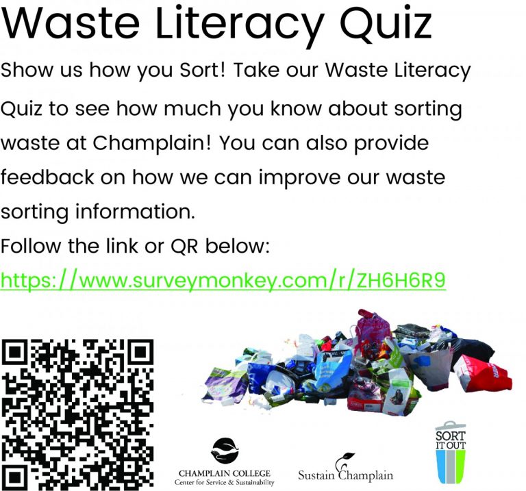Waste Literacy Quiz - Sustain Champlain
